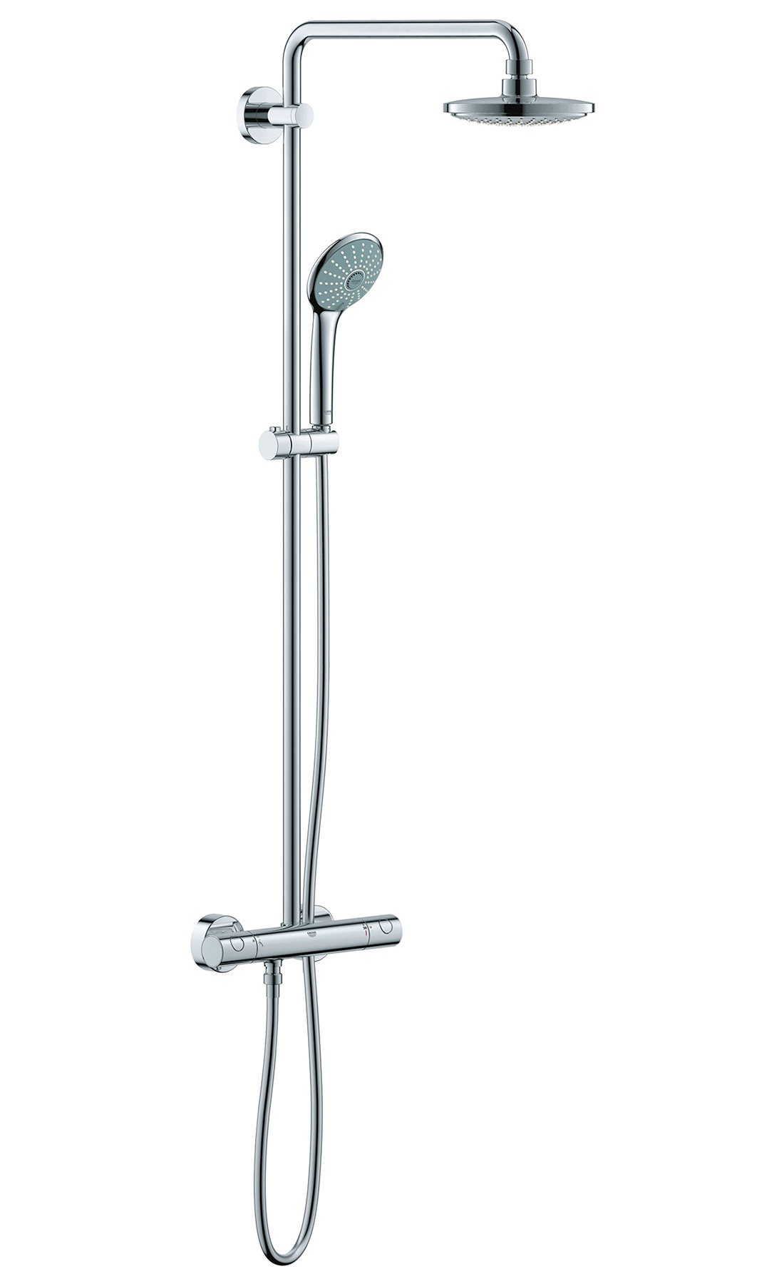Στήλες Ντους : GROHE EUPHORIA 27296002 ΣΤΗΛΗ ΝΤΟΥΖ ΜΕ ΘΕΡΜΟΣΤΑΤΙΚΗ ΜΠΑΤΑΡΙΑ
